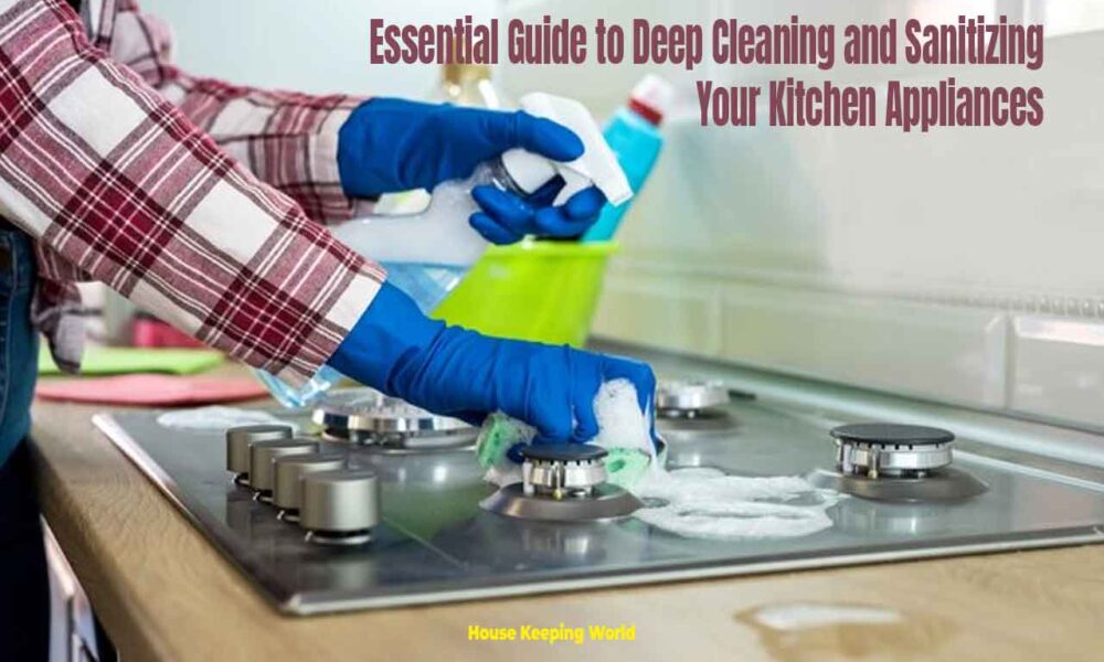 Essential Guide to Deep Cleaning and Sanitizing Your Kitchen Appliances ...