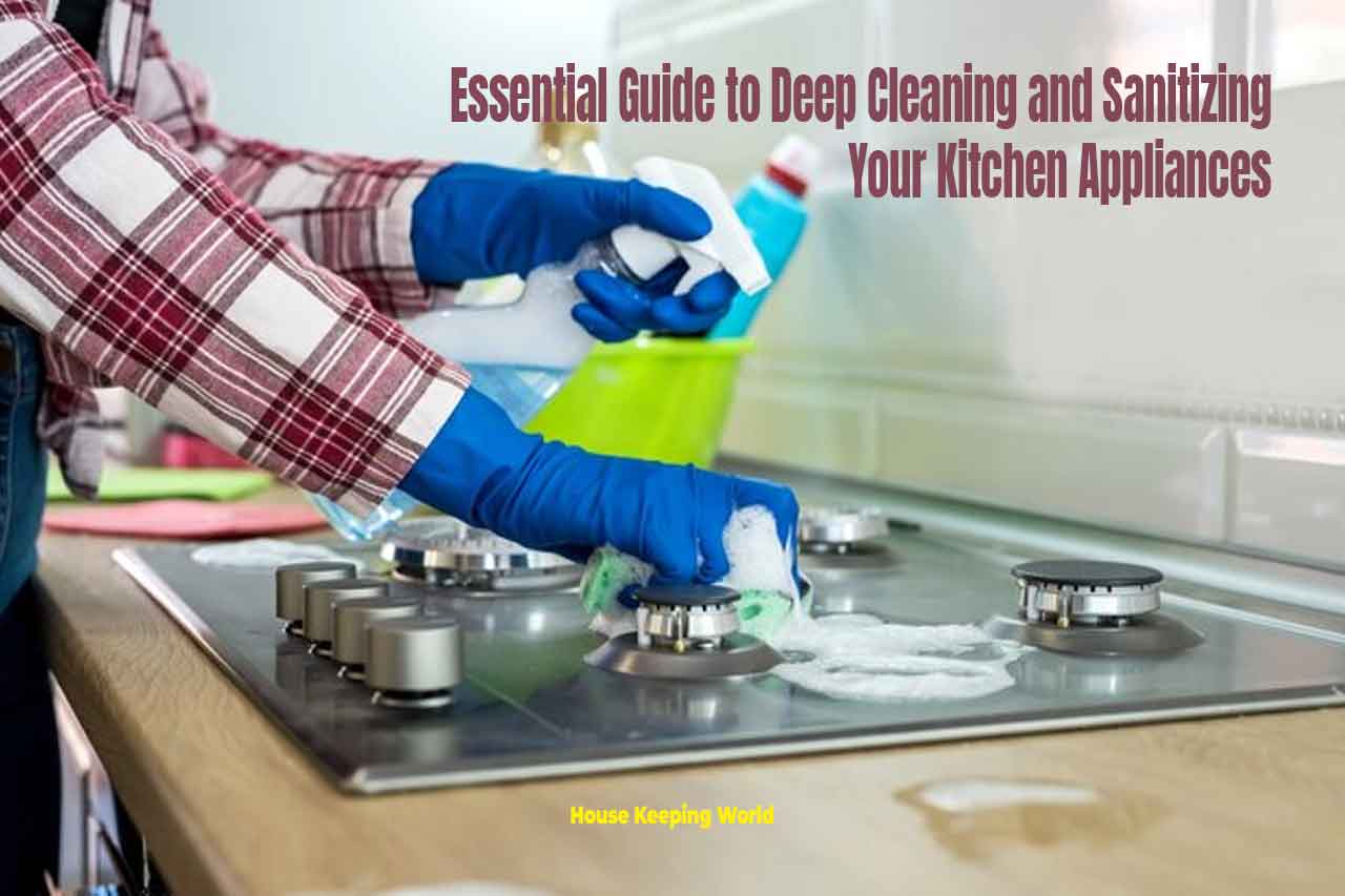 Essential Guide to Deep Cleaning and Sanitizing Your Kitchen Appliances ...